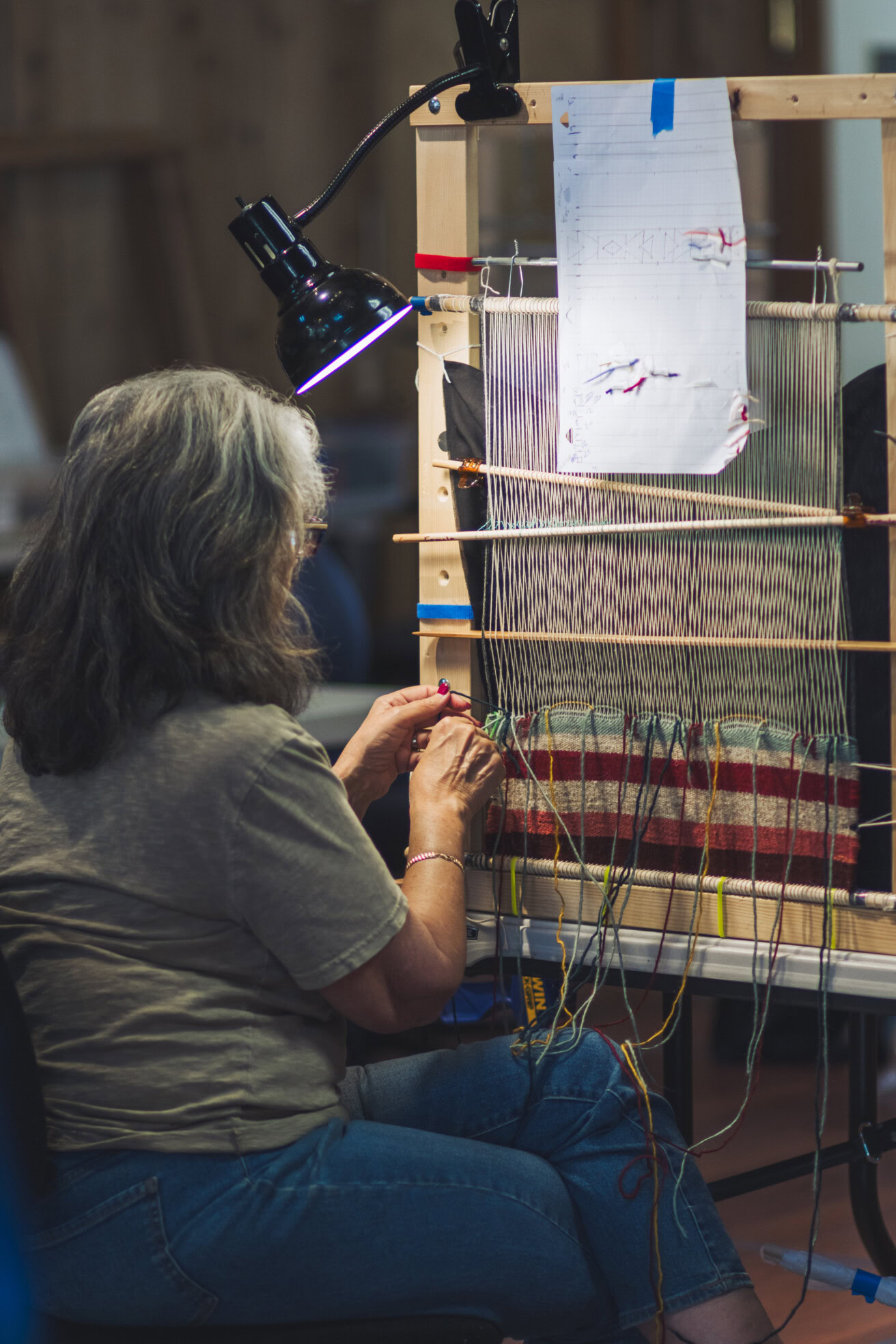 Navajo Weaving II - Idyllwild Arts